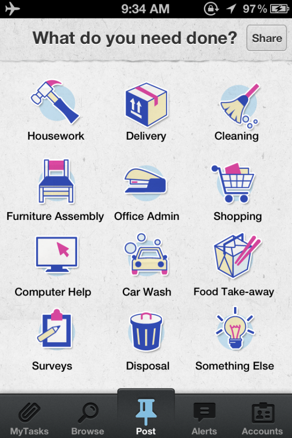 Airtasker - Get your Tasks and Errands done! - Finalist - BETTER FUTURE