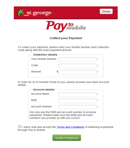 St.George Banking Group - Pay to Mobile - Finalist - 2012 Mobile Awards