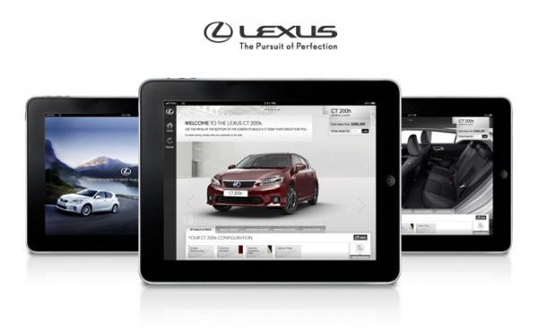 Lexus Dealer iPad Application - Finalist - 2012 Mobile Awards