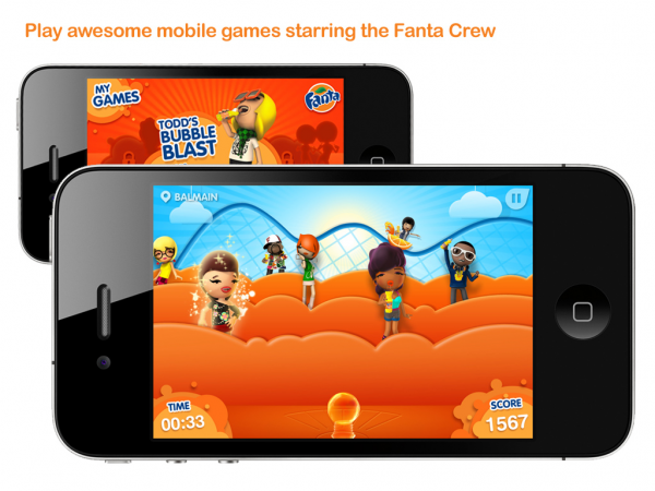 Fanta Playzone - Finalist - 2012 Mobile Awards