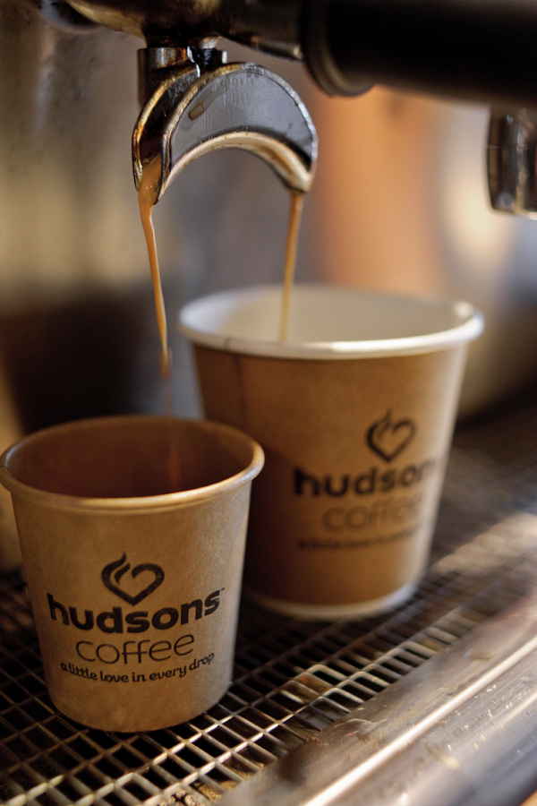 Hudsons Coffee rebrand - Finalist - BETTER FUTURE