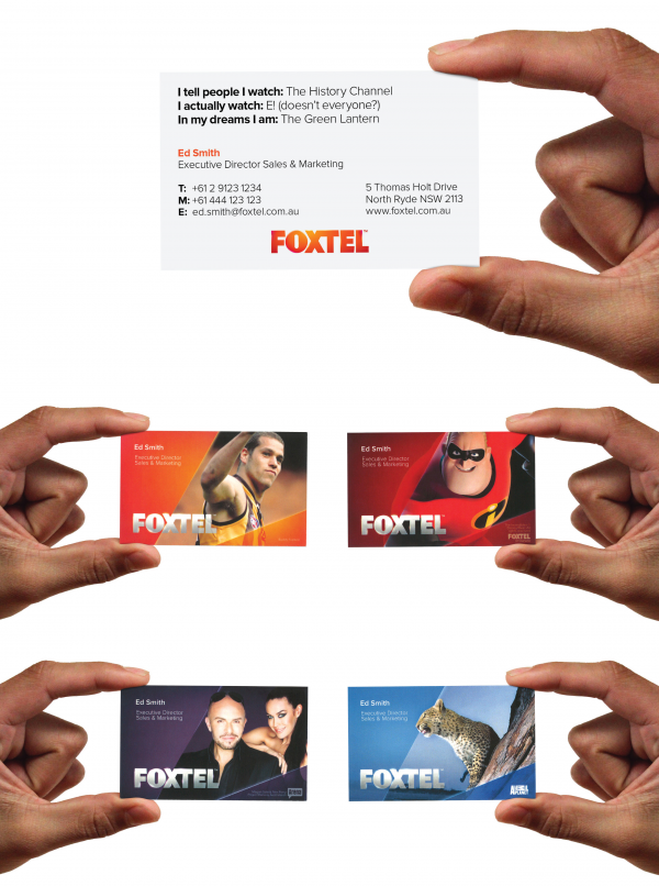 Foxtel Brand Identity - Winner - BETTER FUTURE