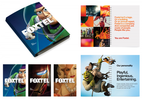 Foxtel Brand Identity - Winner - BETTER FUTURE