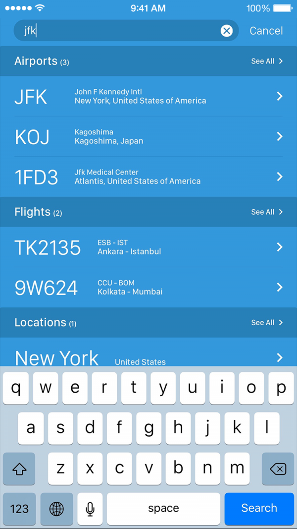 Apalon Planes Live - Silver Winner - 2016 [app] design awards