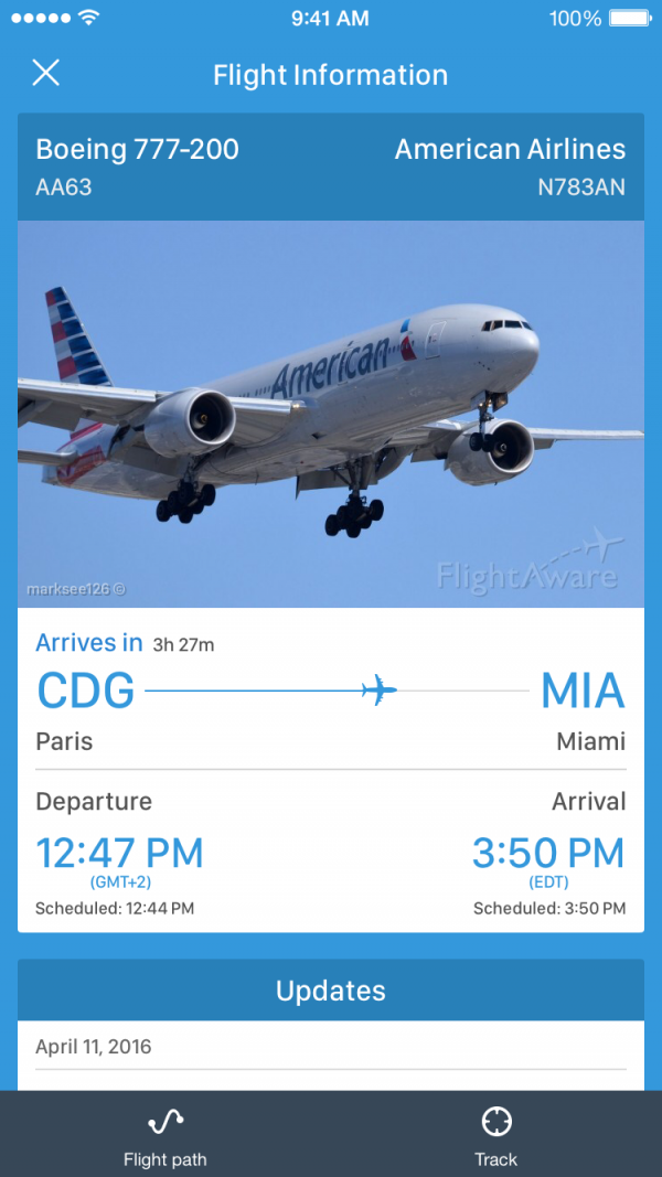 Apalon Planes Live - Silver Winner - 2016 [app] design awards