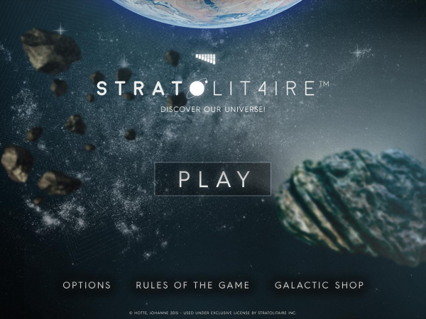 STRATOLITAIRE - 2016 [app] design awards