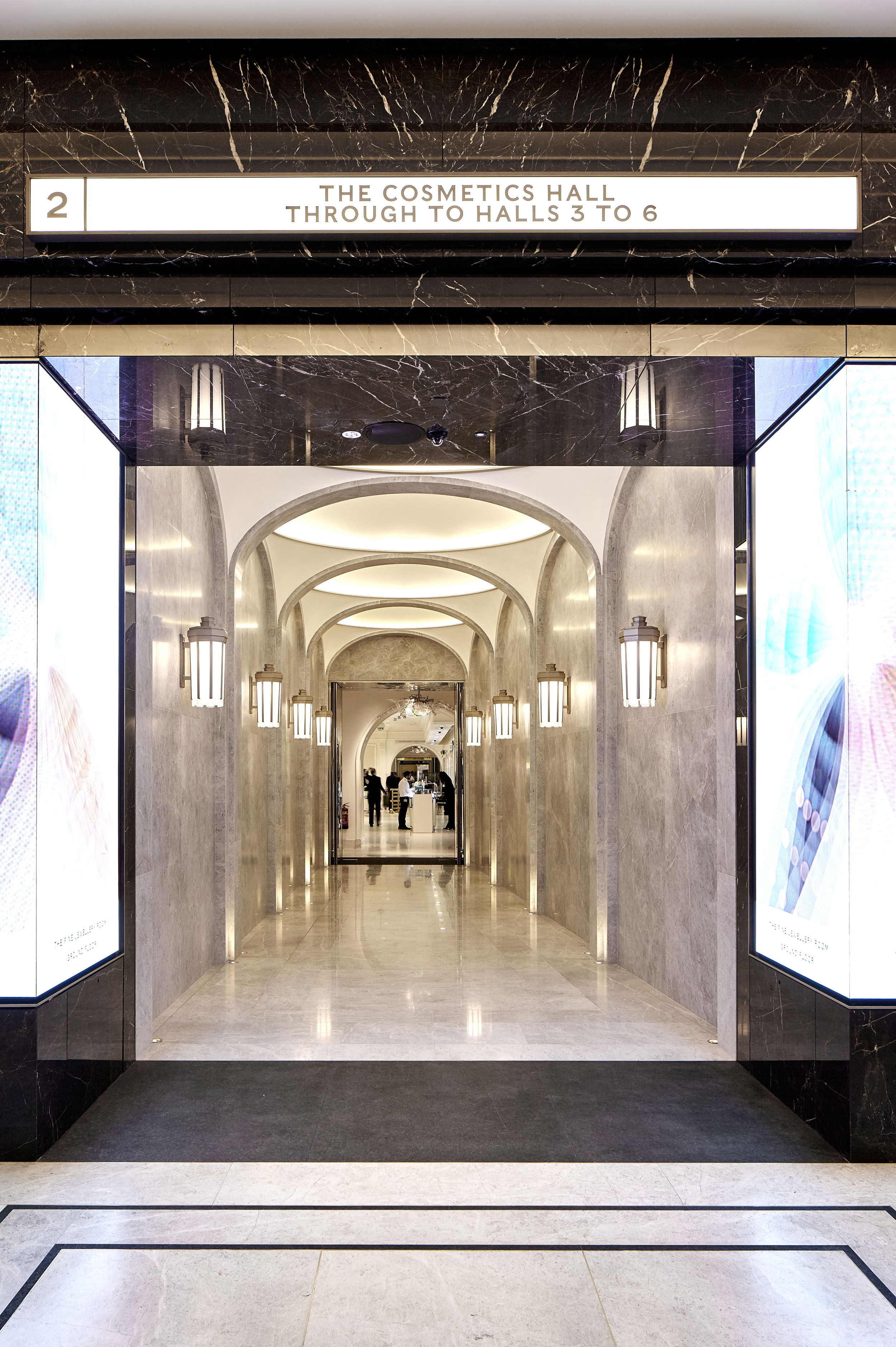 Harrods Hans Crescent Escalator Hall