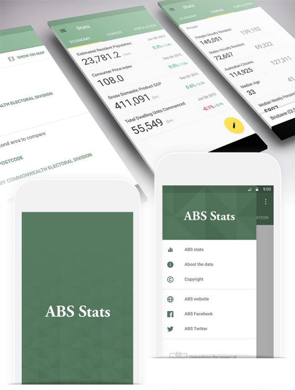 Australian Bureau of Statistics - ABS Stats Mobile Apps - Gold Winner ...