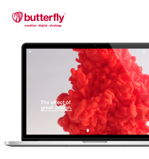 Butterfly website - Silver Winner - 2017 Melbourne Design Awards