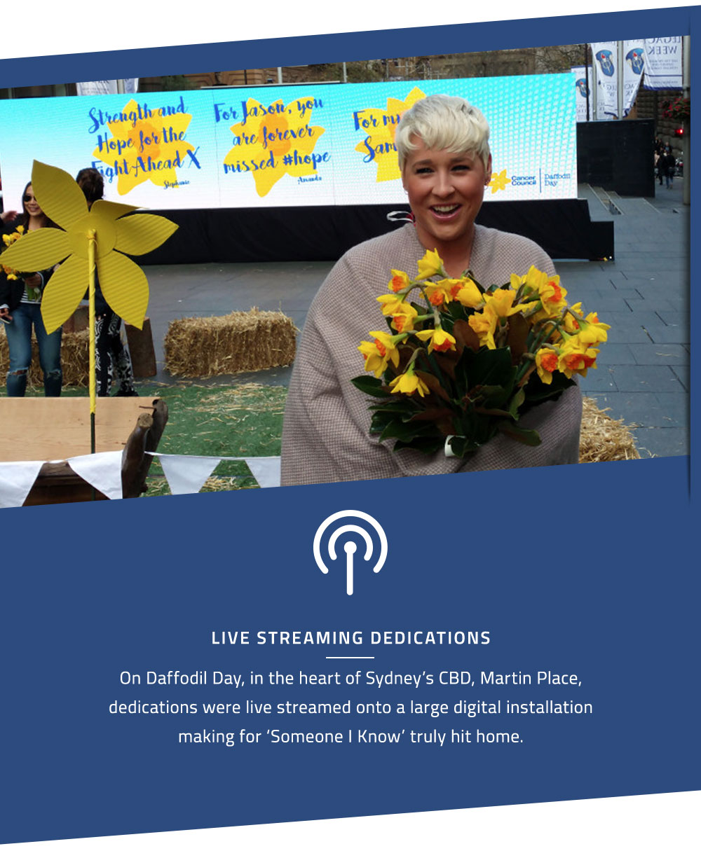 Cancer Council - Dedicate a Daffodil