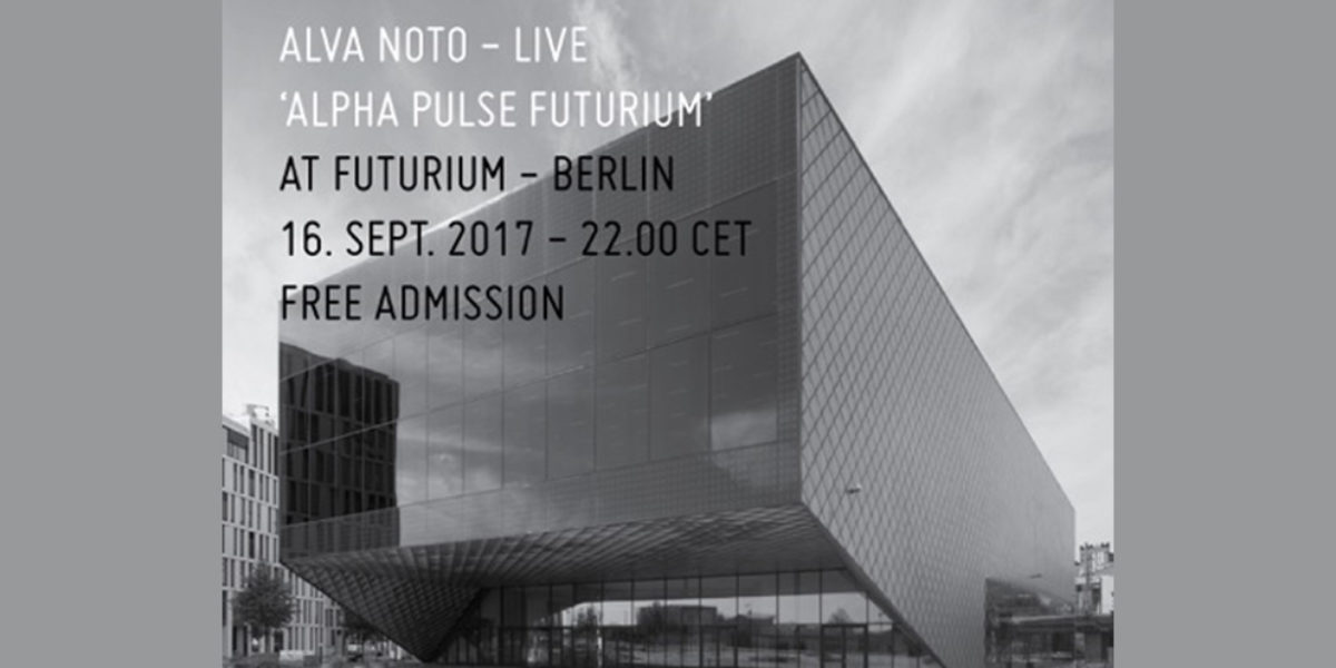 α (alpha) pulse - live at the Futurium Berlin