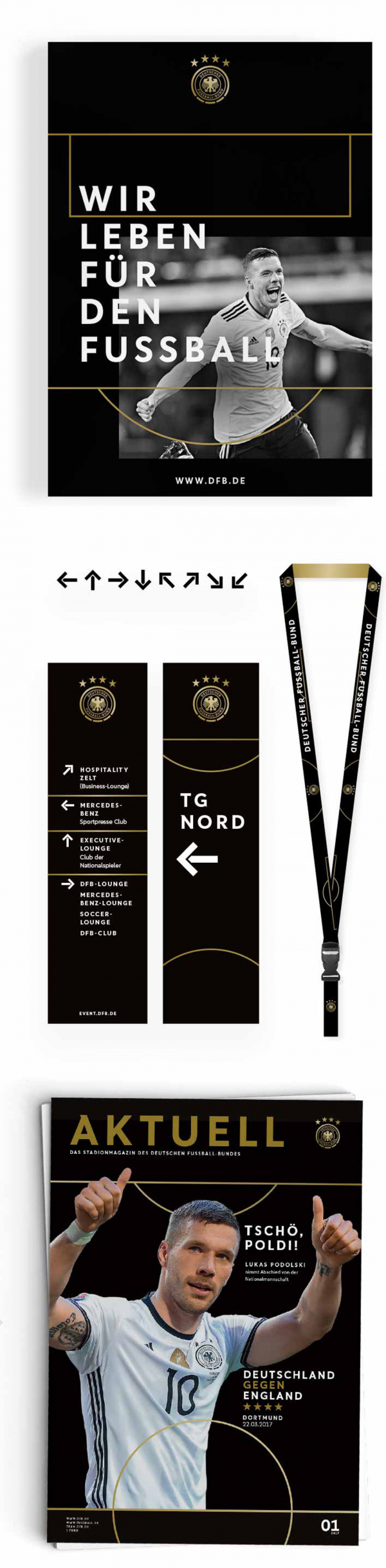 The rebranding of the DFB - Gold Winner - 2017 Berlin Design Awards