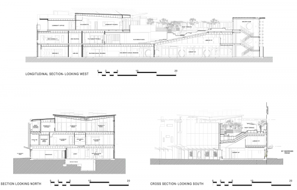 'Bargoonga Nganjin' - North Fitzroy Library & Community Hub - Gold ...