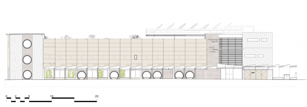 'Bargoonga Nganjin' - North Fitzroy Library & Community Hub - Gold ...