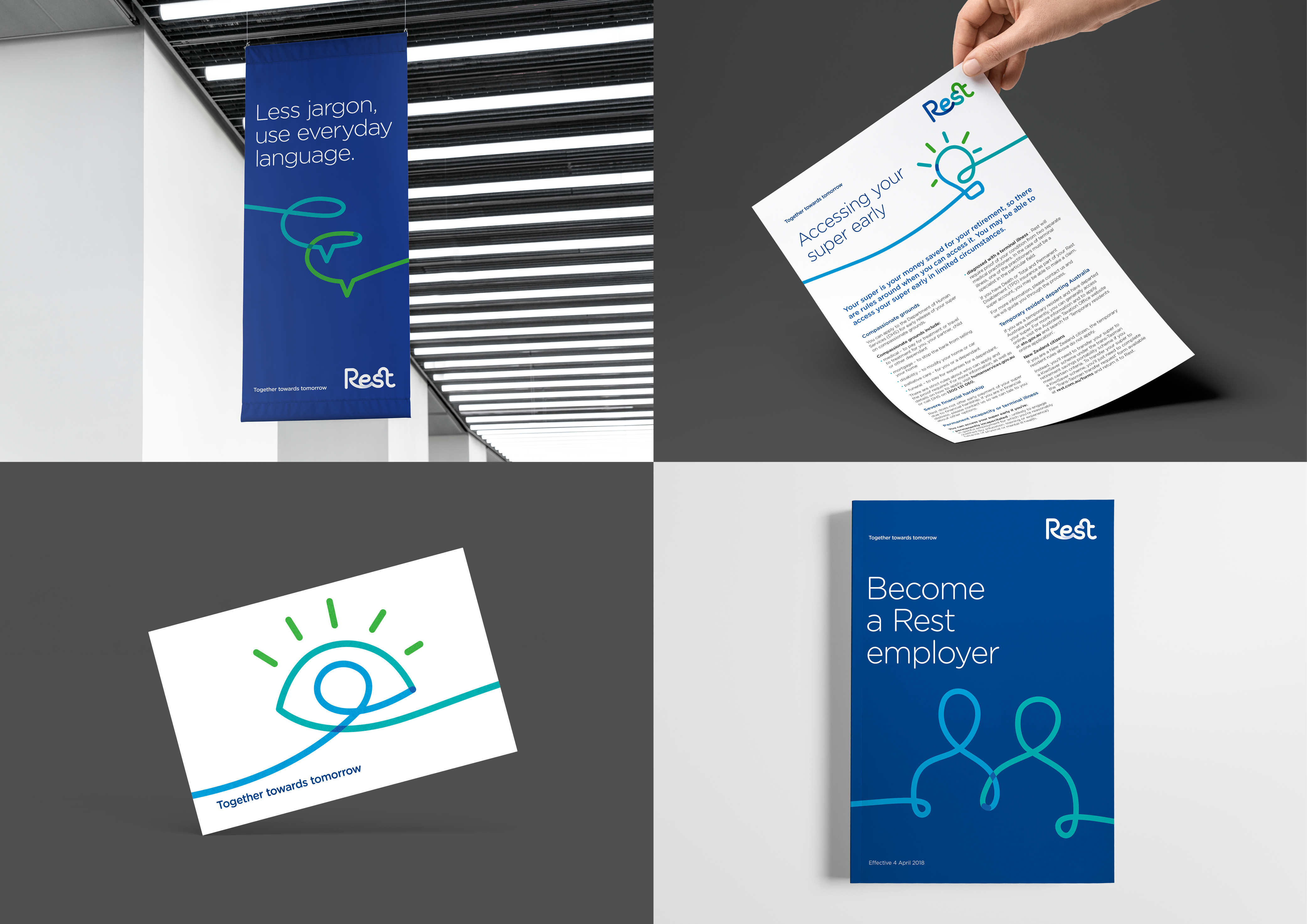 Rest Super Brand Identity Refresh
