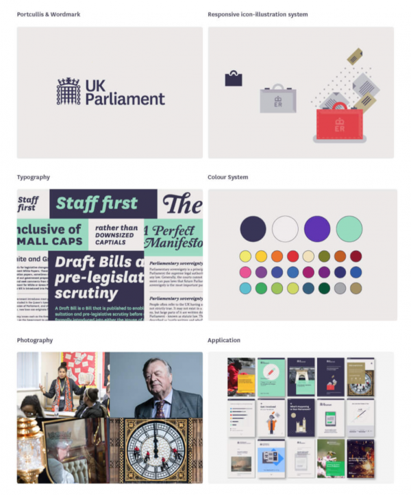 UK Parliament Visual Identity - Silver Winner - 2018 GOV Design Awards