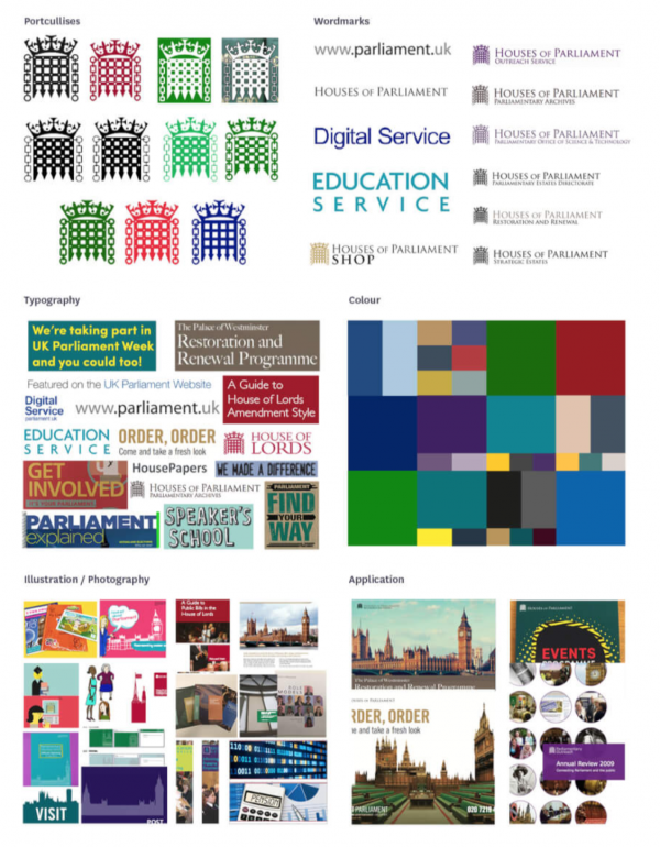 UK Parliament Visual Identity - Silver Winner - 2018 GOV Design Awards