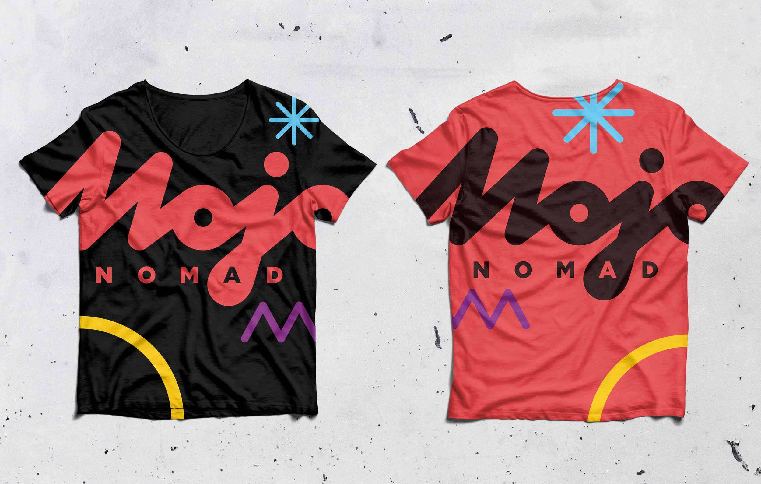 Mojo Nomad Brand Identity
