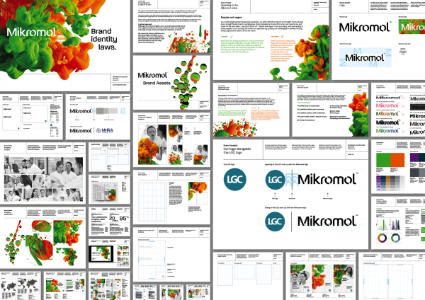 Mikromol Brand Identity - Gold Winner - 2018 Berlin Design Awards