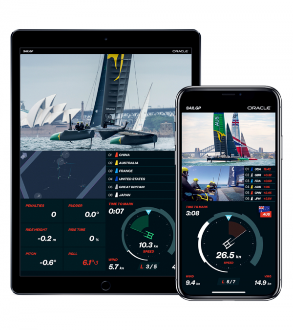 SailGP App - Silver Winner - NOW Design Spotlight