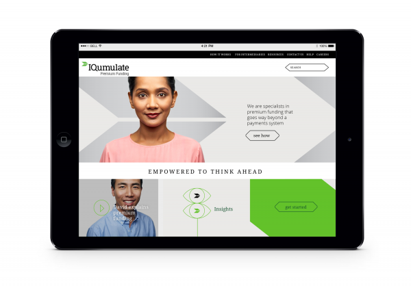 IQumulate Premium Funding - Silver Winner - 2019 Sydney Design Awards