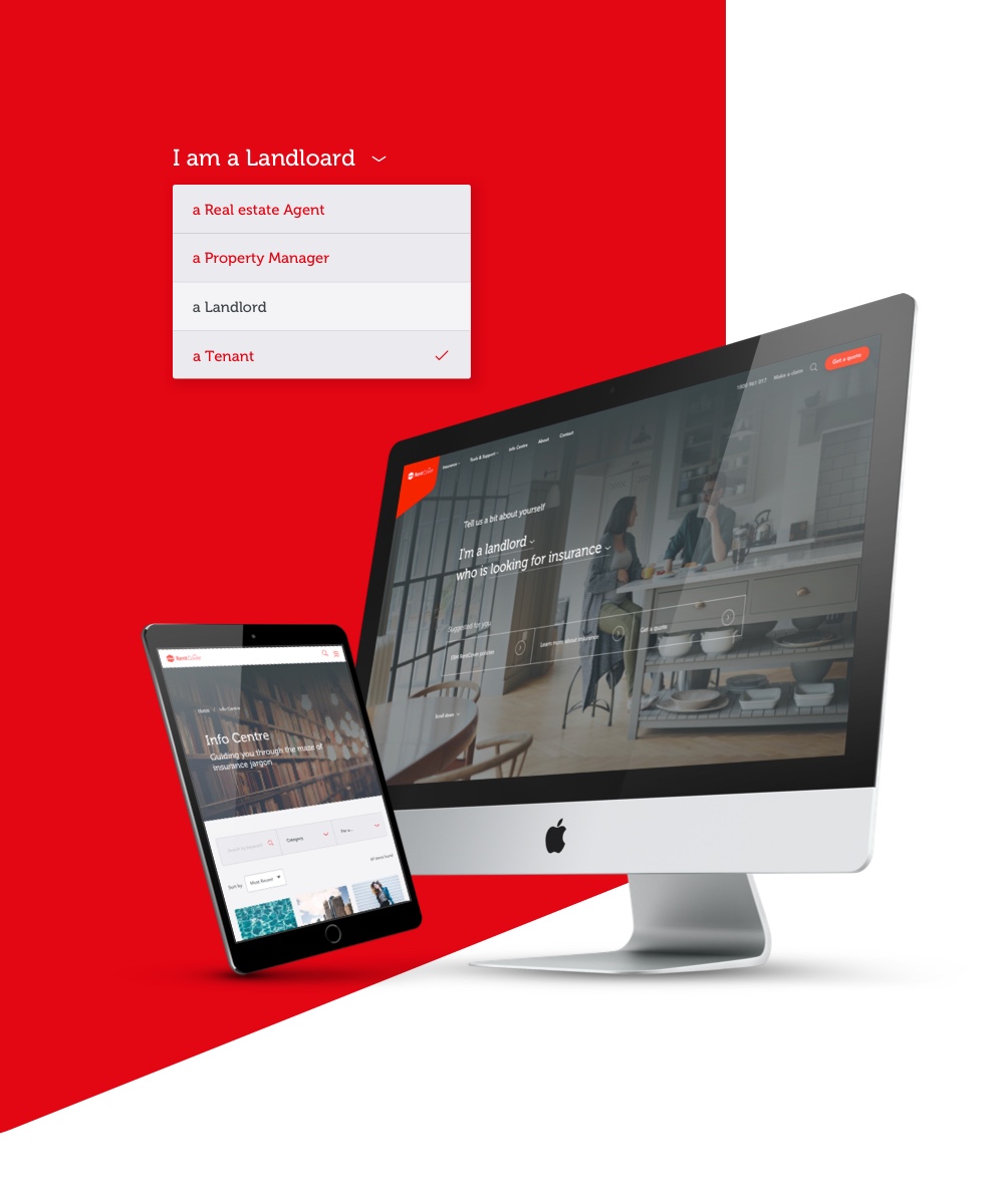 EBM RentCover - Gold Winner - SYDNEY Design Awards 2020