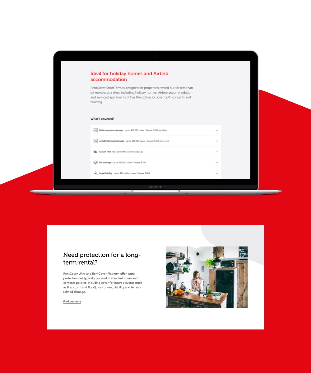 EBM RentCover - Gold Winner - SYDNEY Design Awards 2020