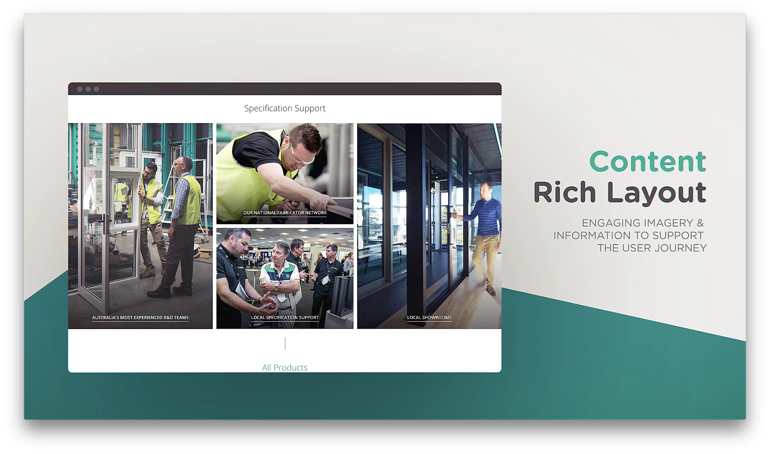 Capral Aluminium Website - Silver Winner - MELBOURNE Design Awards 2020