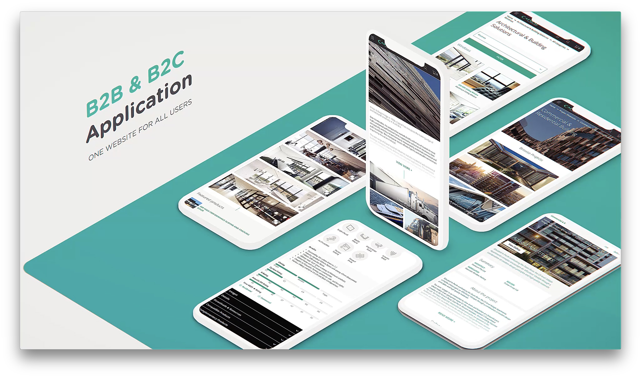 Capral Aluminium Website
