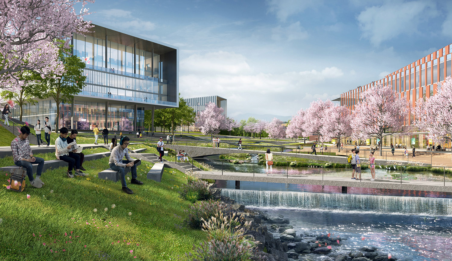 Xinyang University's South Bay campus - Silver Winner - SHANGHAI Design ...