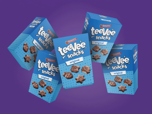 teeVee snacks - Silver Winner - SYDNEY Design Awards 2021