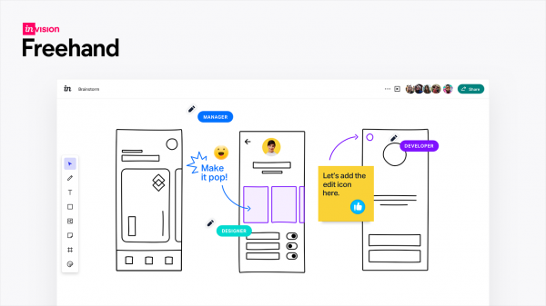 InVision Freehand - Gold Winner - NEW YORK Design Awards 2021