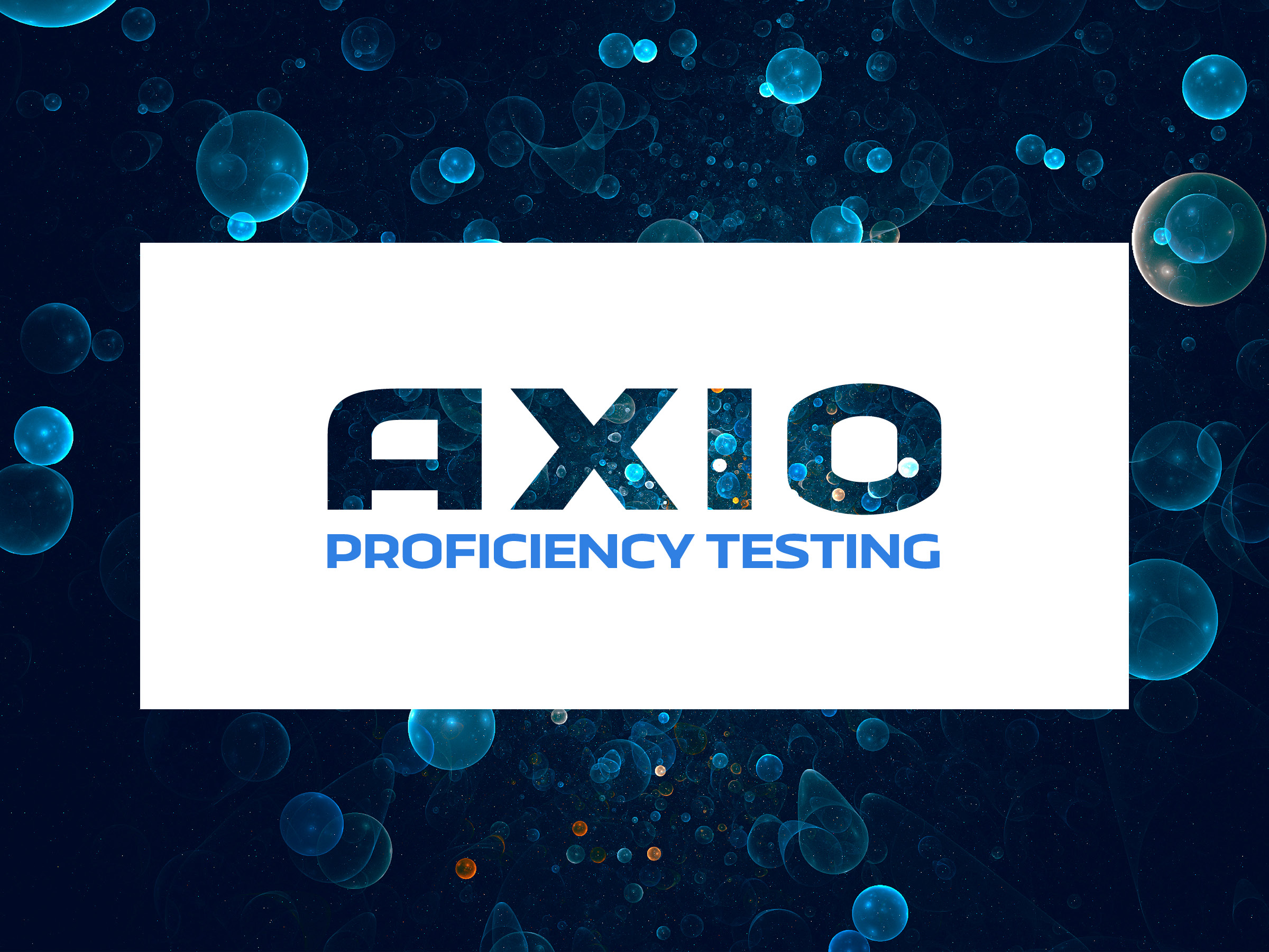 AXIO, a new Proficiency Testing brand helping labs improve their results.
