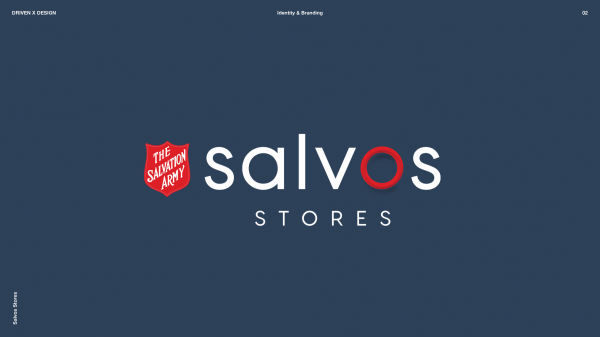 Salvos Stores Brand Relaunch - Silver Winner - SYDNEY Design Awards 2021
