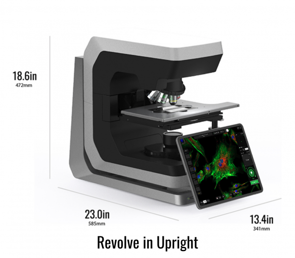 EchoRevolve Microcope - Silver Winner - NEW YORK Design Awards 2021