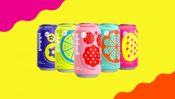 Poppi Brand Identity - Silver Winner - NEW YORK Design Awards 2021