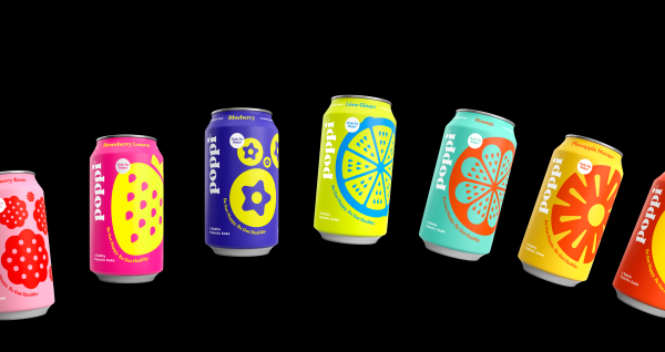 Poppi Brand Identity - Silver Winner - NEW YORK Design Awards 2021