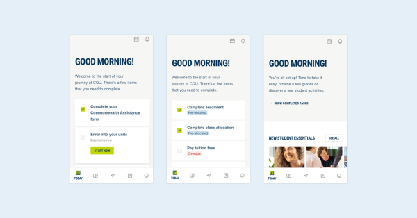 MyCQU: a seamless and personalised digital experience for students ...