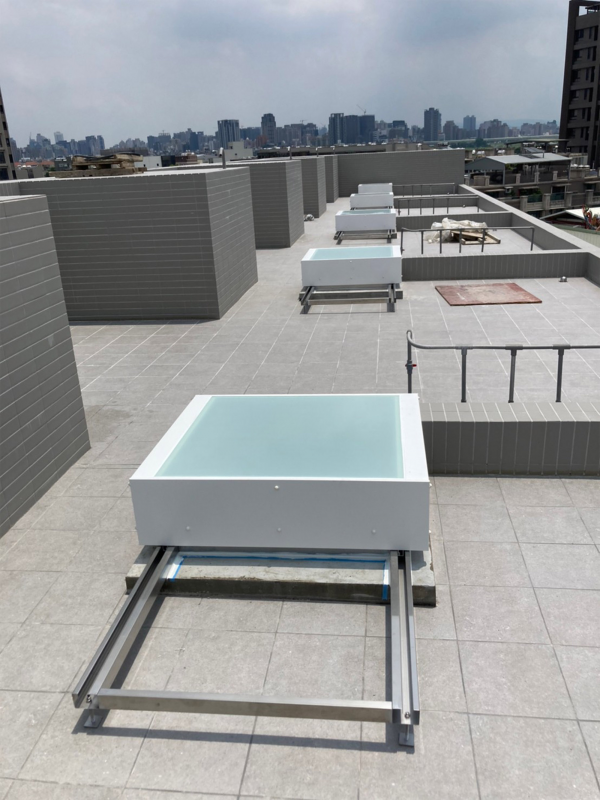 Sliding Skylight Manhole Vent - Silver Winner - NEW YORK Design Awards 2022
