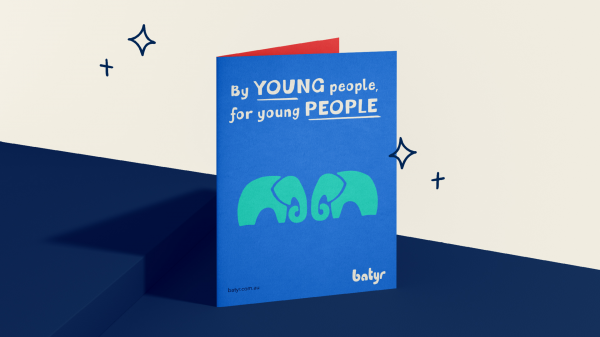 Batyr Youth Mental Health Rebrand - Silver Winner - SYDNEY Design ...
