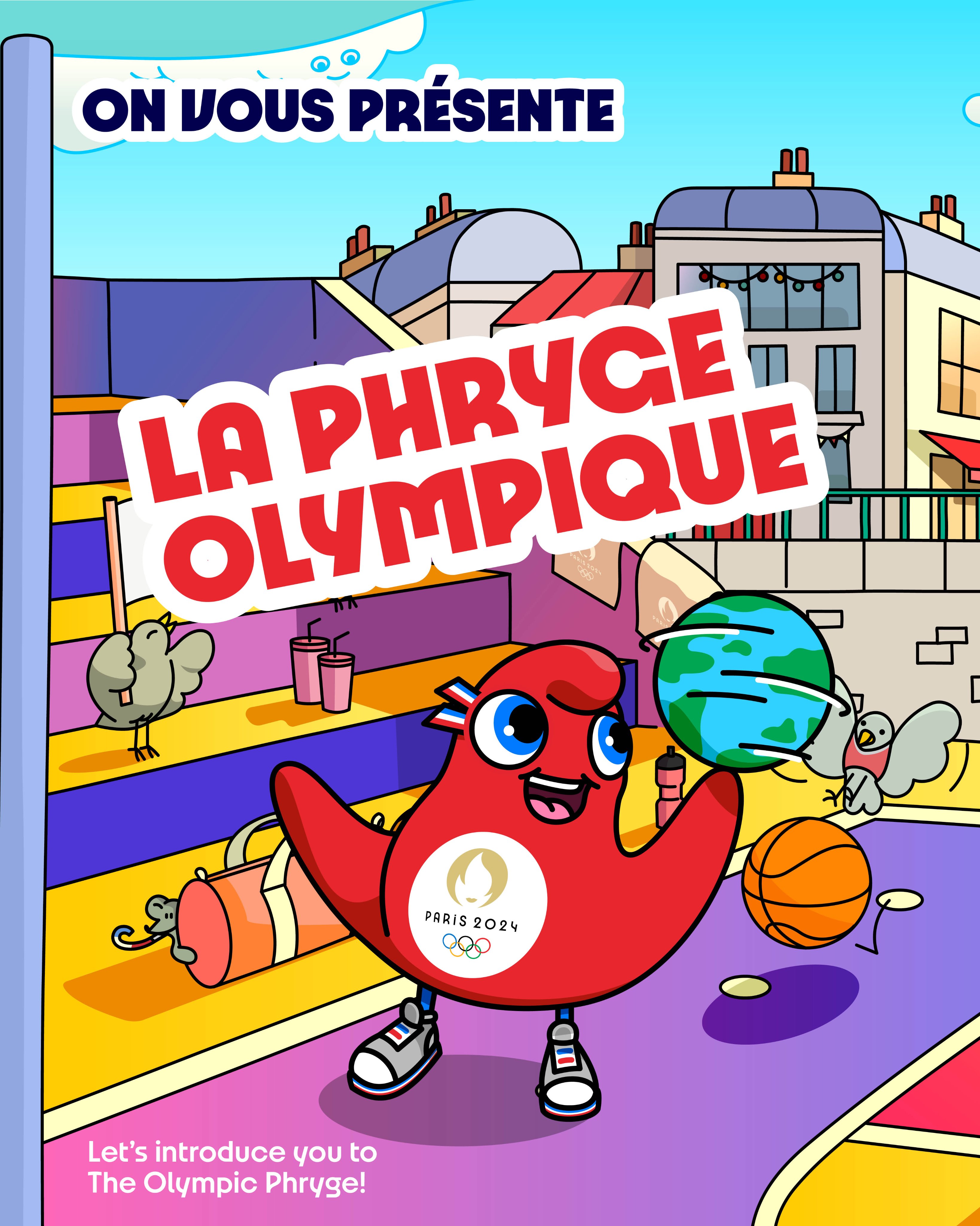 Les Phryges - Les Mascottes de Paris 2024