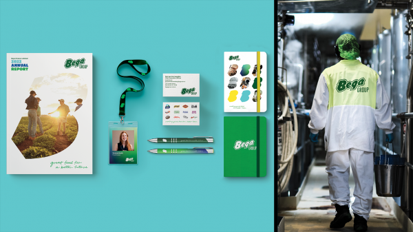 Bega Corporate Rebrand - Gold Winner - MELBOURNE Design Awards 2023