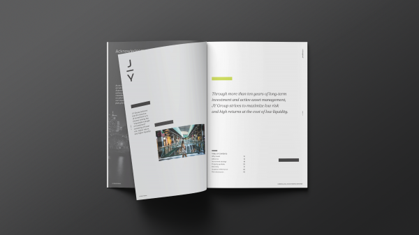 JY Group Profile Publication - Gold Winner - SYDNEY Design Awards 2023