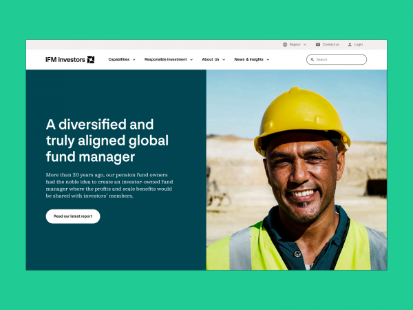 IFM Investors - Silver Winner - AUSTRALIAN Design Awards 2024