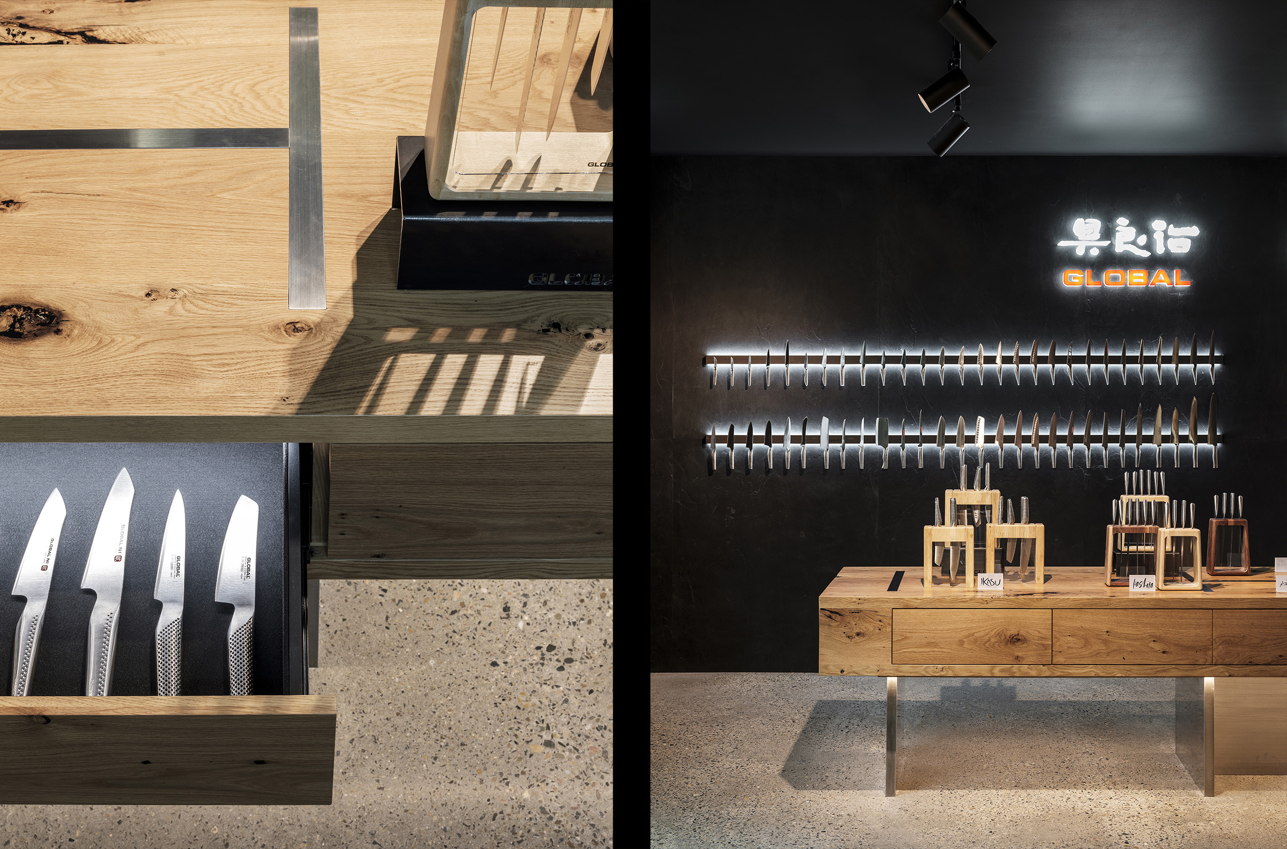 Sheldon & Hammond showroom