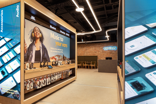Optus Flagship Store, Melbourne - Silver Winner - AUSTRALIAN Design ...