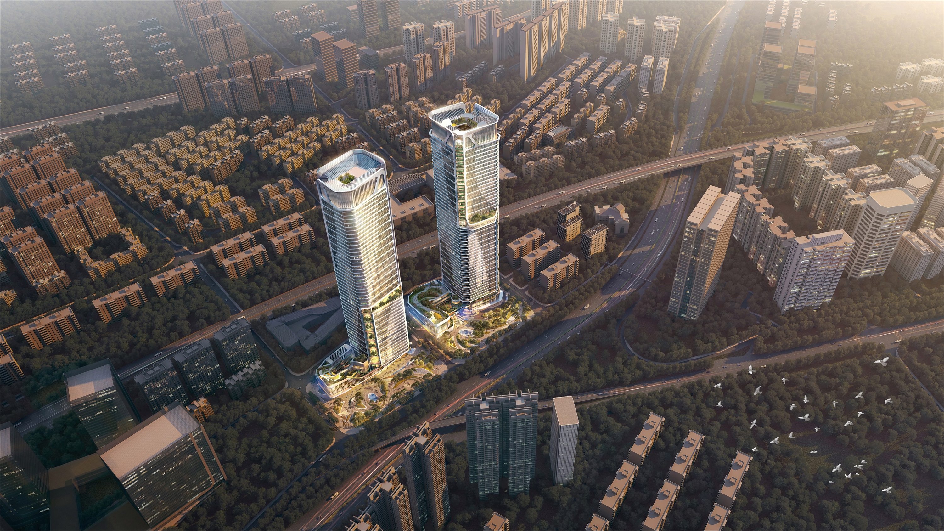 Urban renewal unit, old factory building area, Gaofa Science Park, Shenzhen