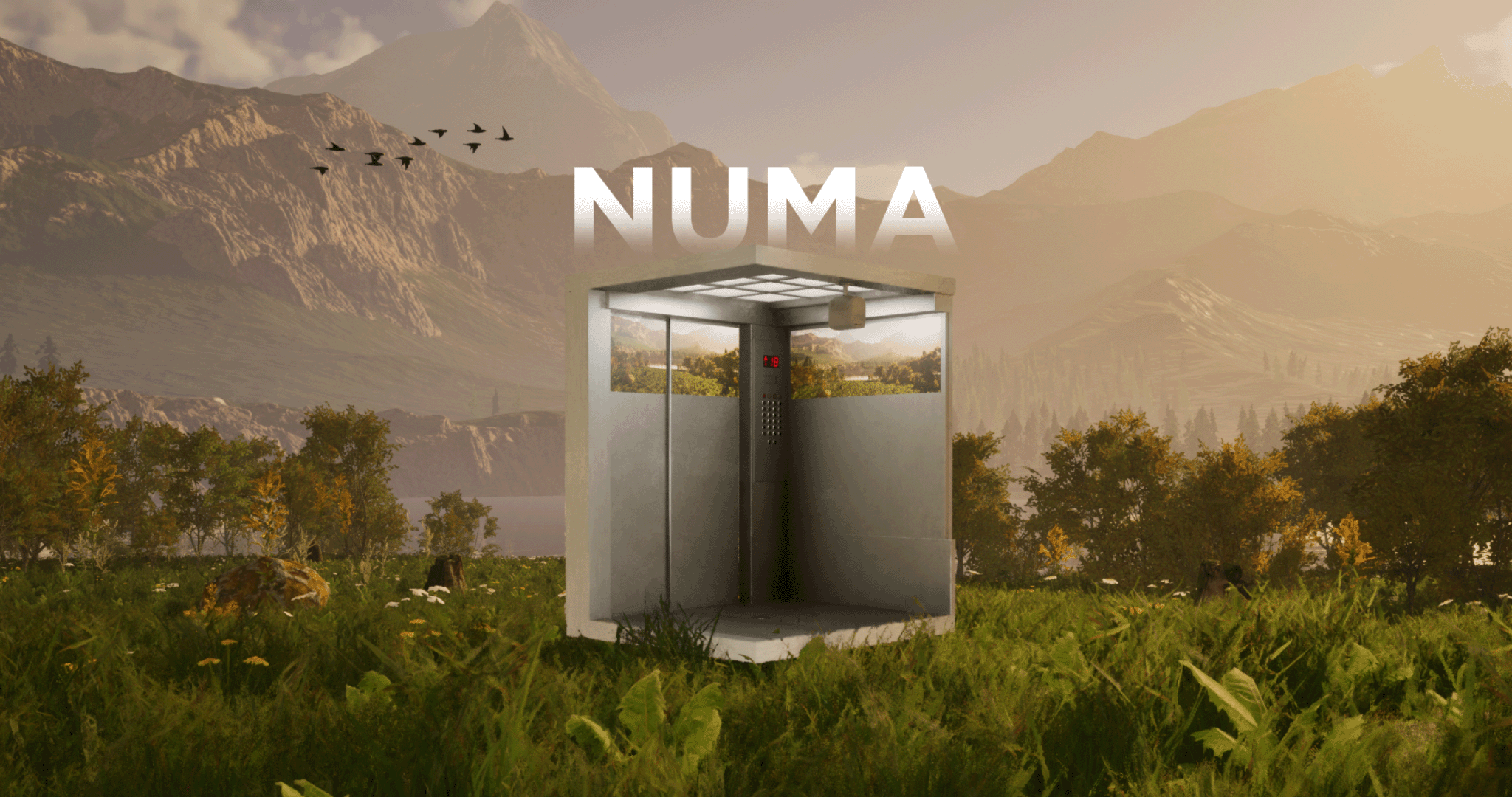 Numa: Immersive Projection System for Confined Spaces