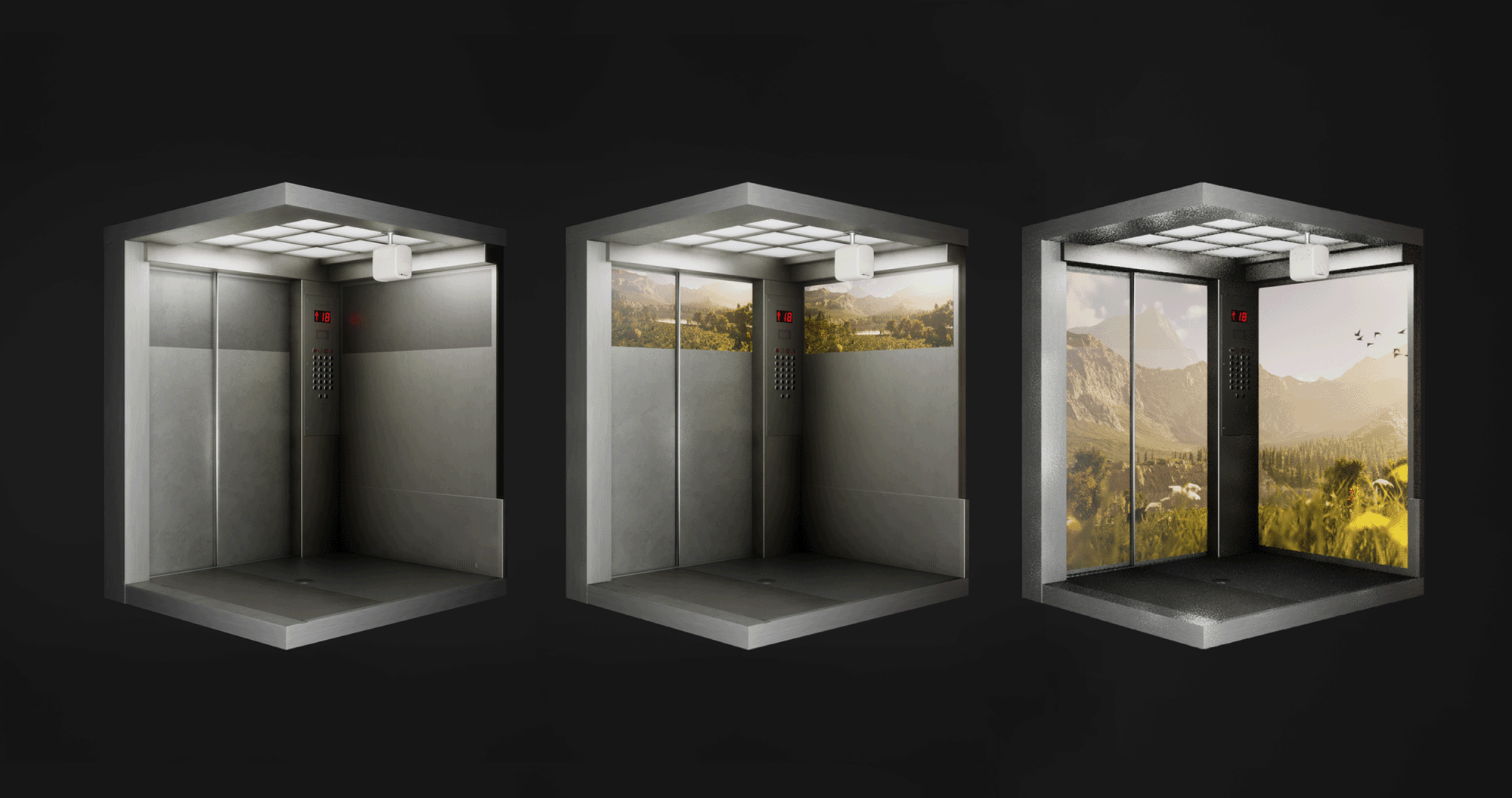Numa: Immersive Projection System for Confined Spaces