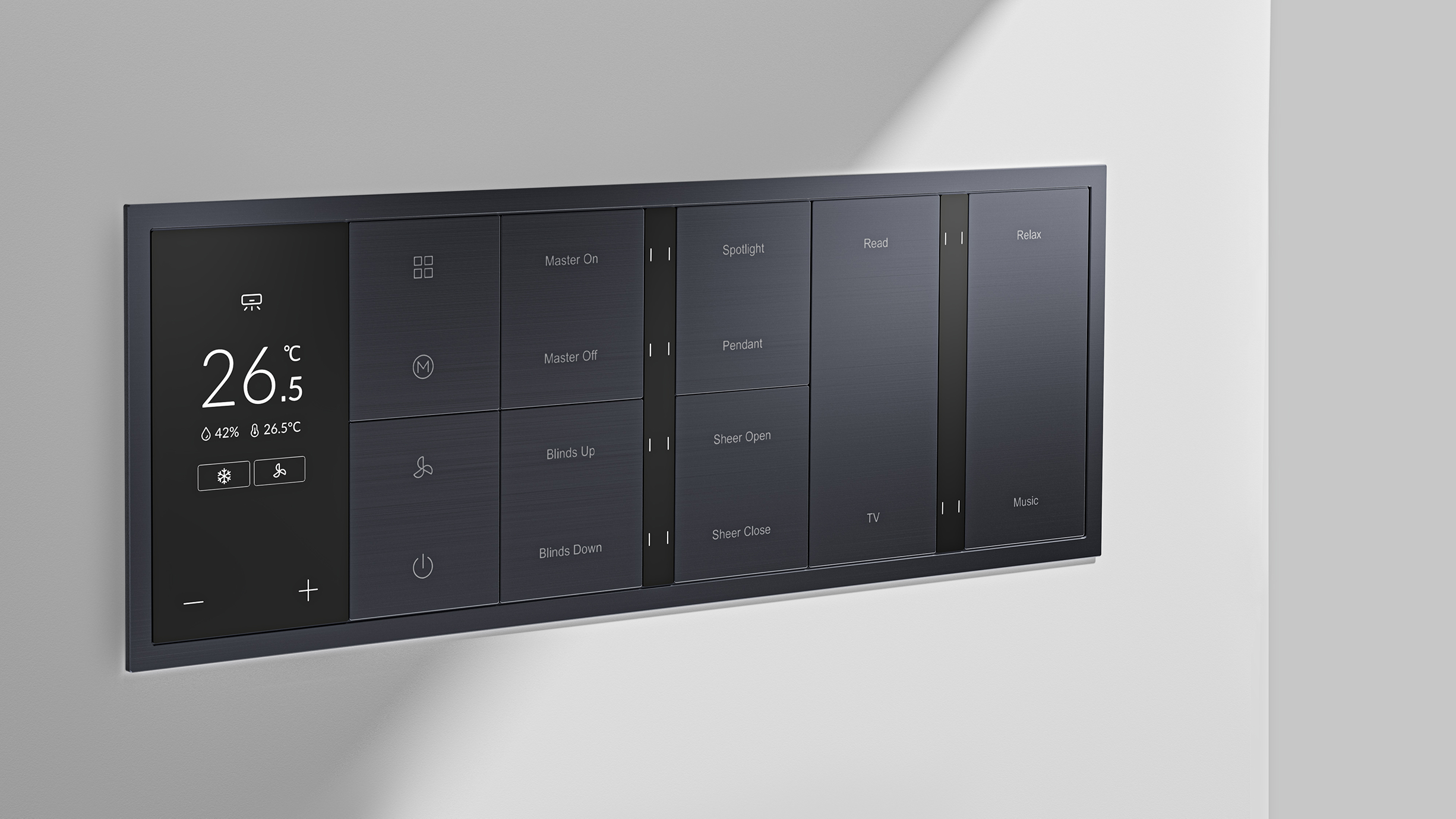 Xelent European-Standard Modular Switch Panel